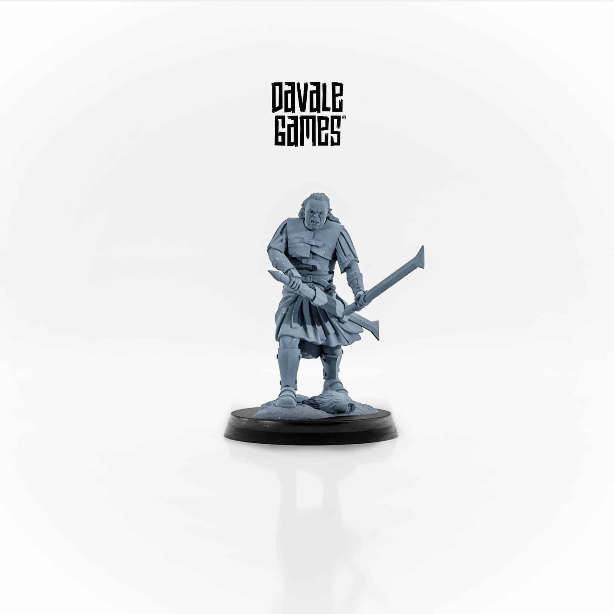 Blood Hand Orc Captains Bundle by Davale Games - Forgemaster Miniatures