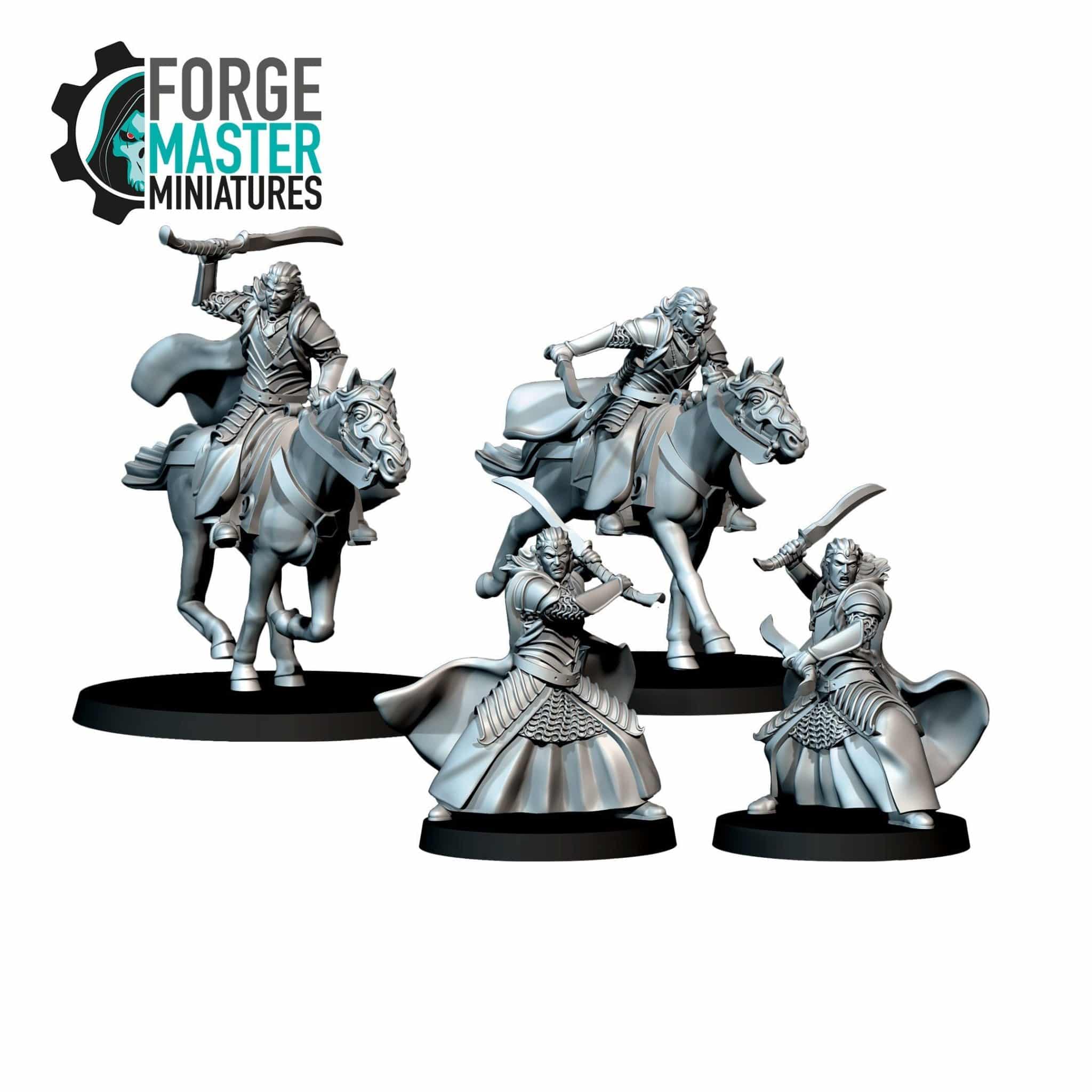 Bloody Elves Twin Brothers - Forgemaster Miniatures