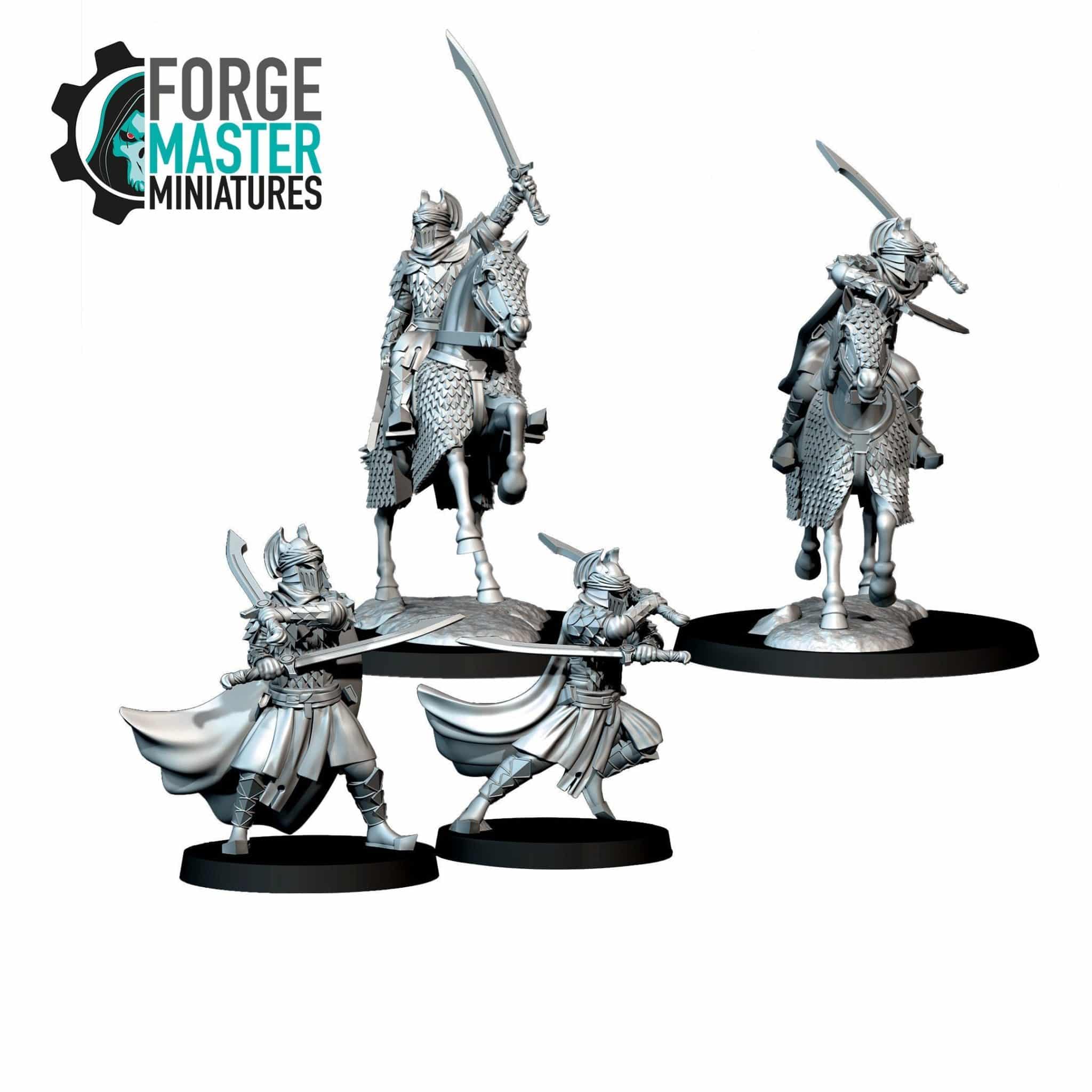 Dragon Army Knights - Forgemaster Miniatures