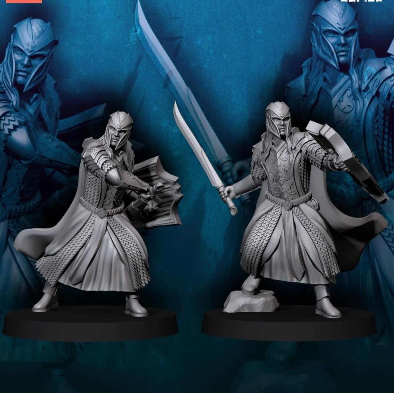 Forest Elf Warriors - Forgemaster Miniatures