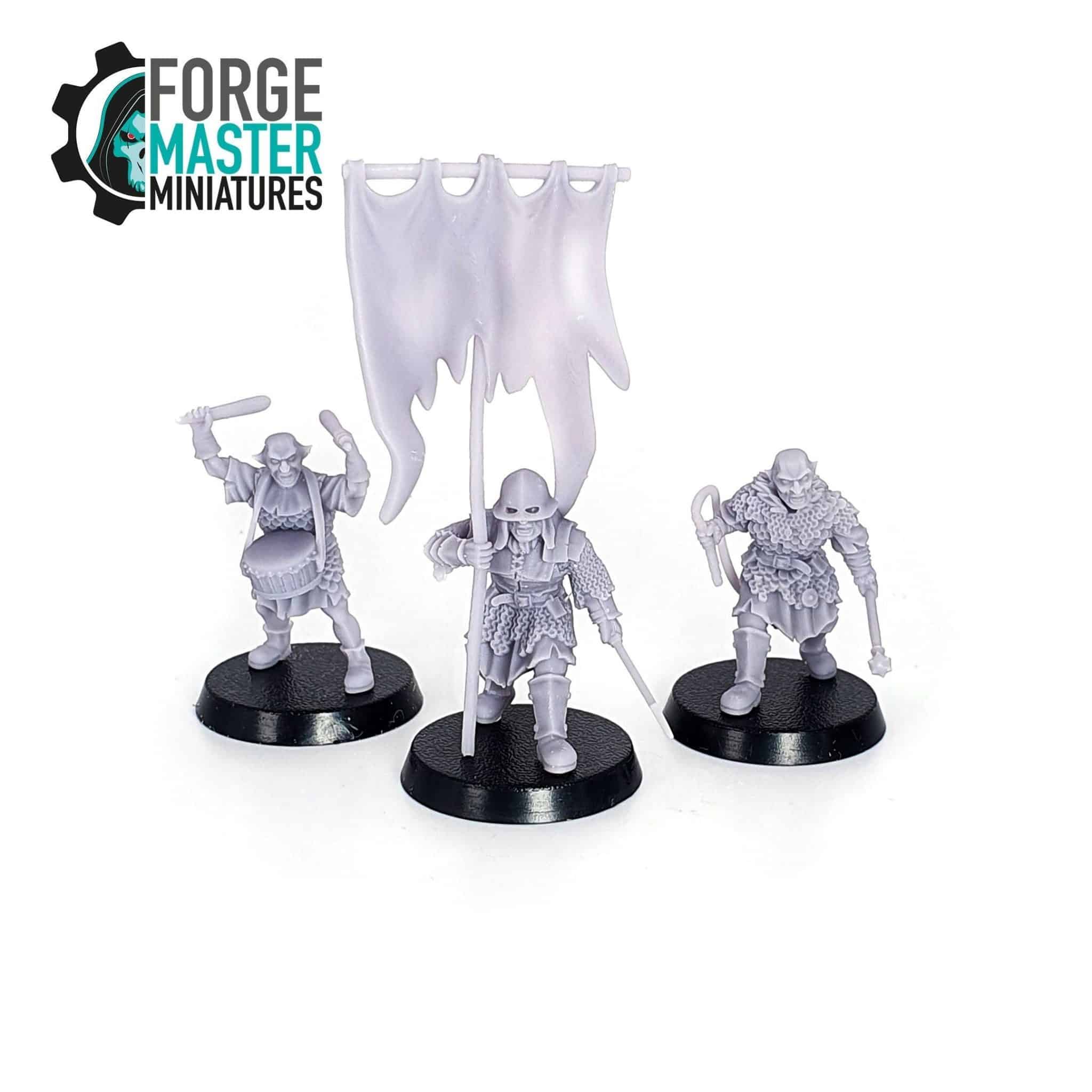 Orc Commanders - Forgemaster Miniatures