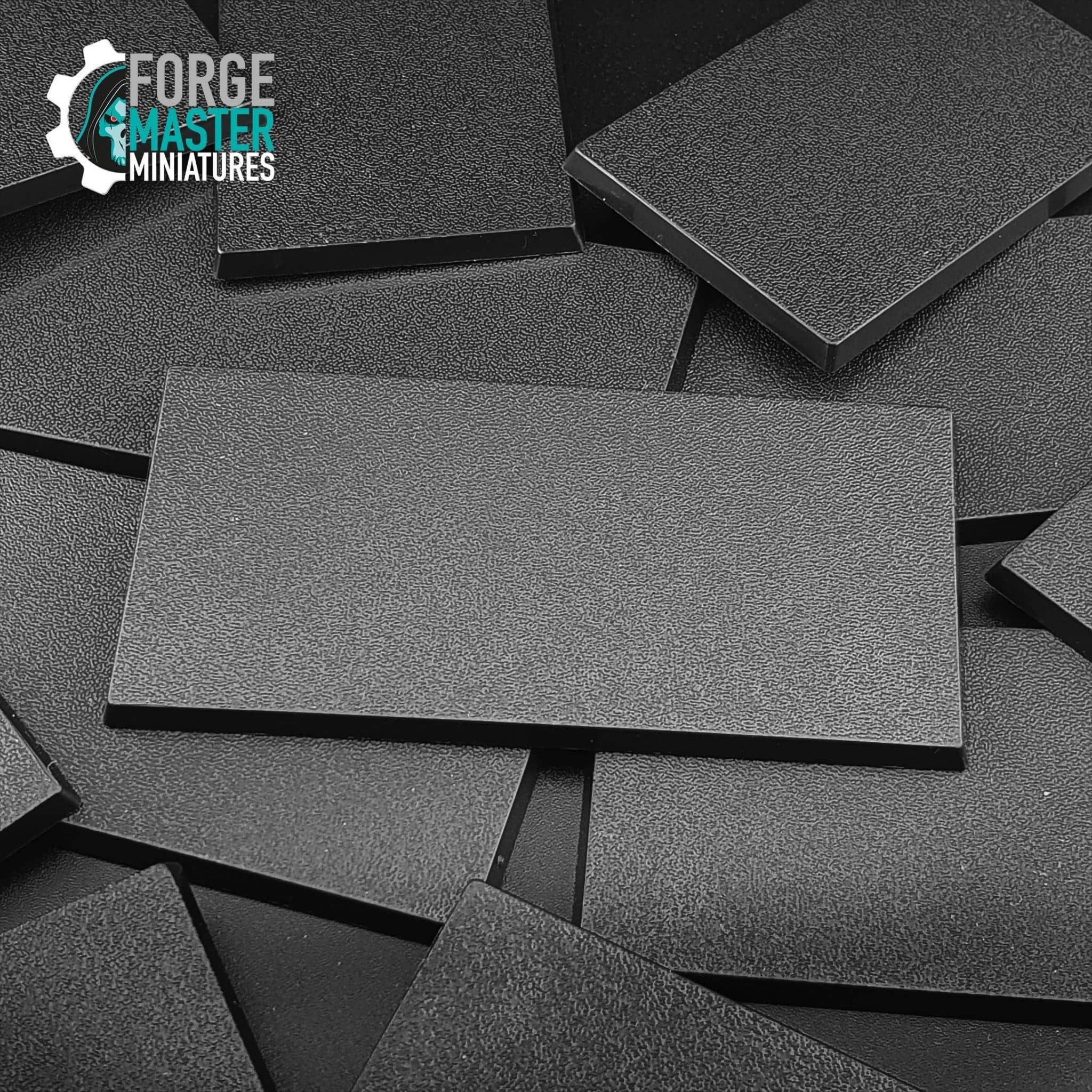 Square & Rectangle Bases For Fantasy Wargaming - Forgemaster Miniatures