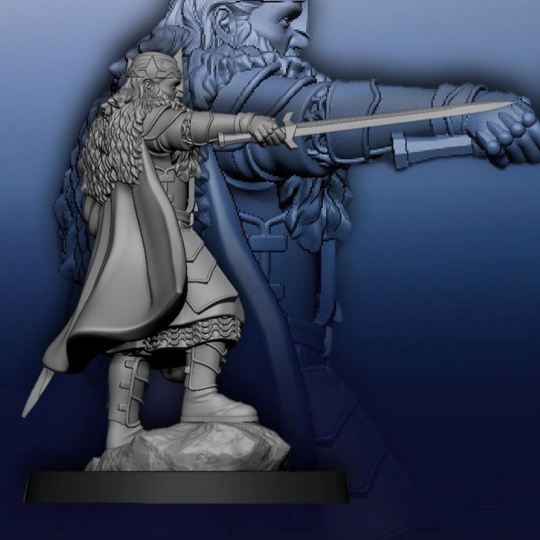Last King of the North - Forgemaster Miniatures