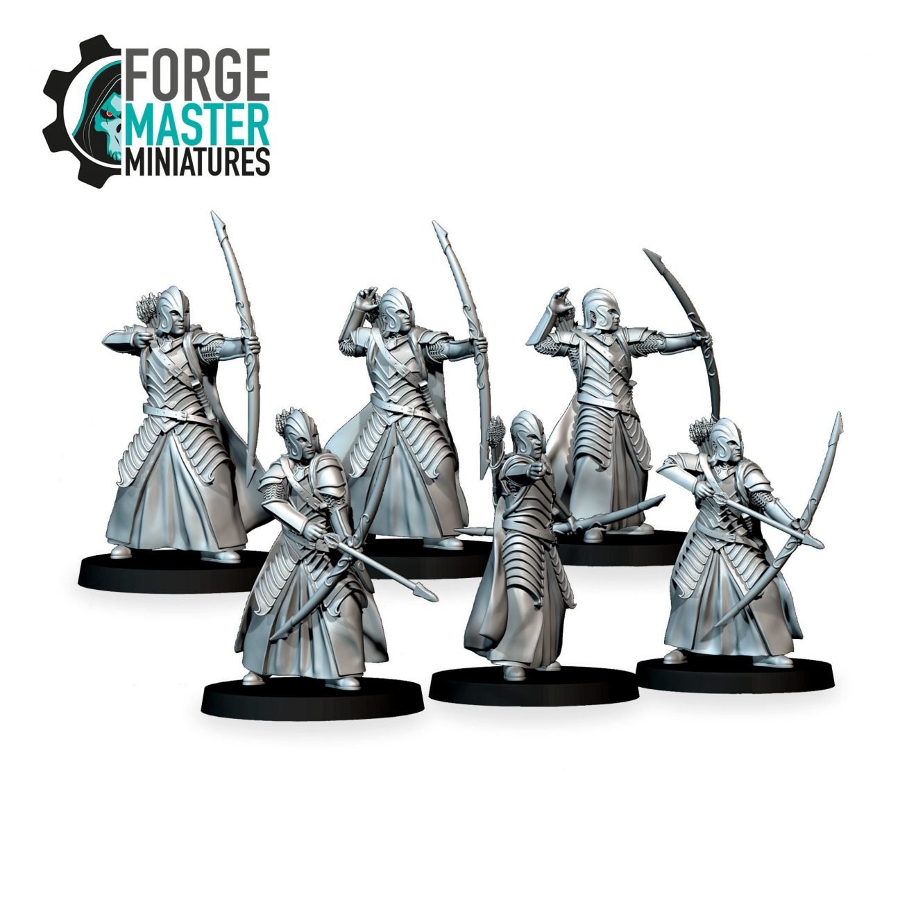 Bloody Elves with Bows - Forgemaster Miniatures