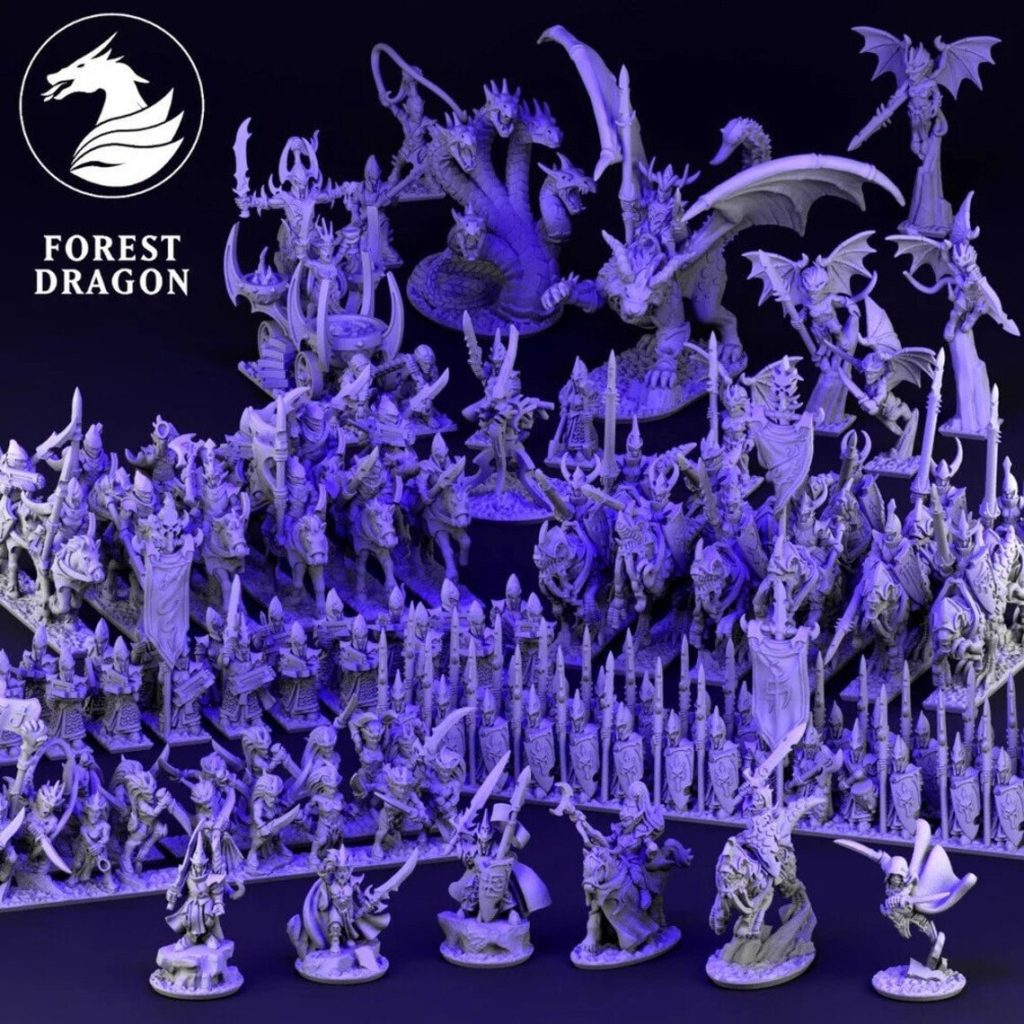 Forest Dragon Archives - Forgemaster Miniatures