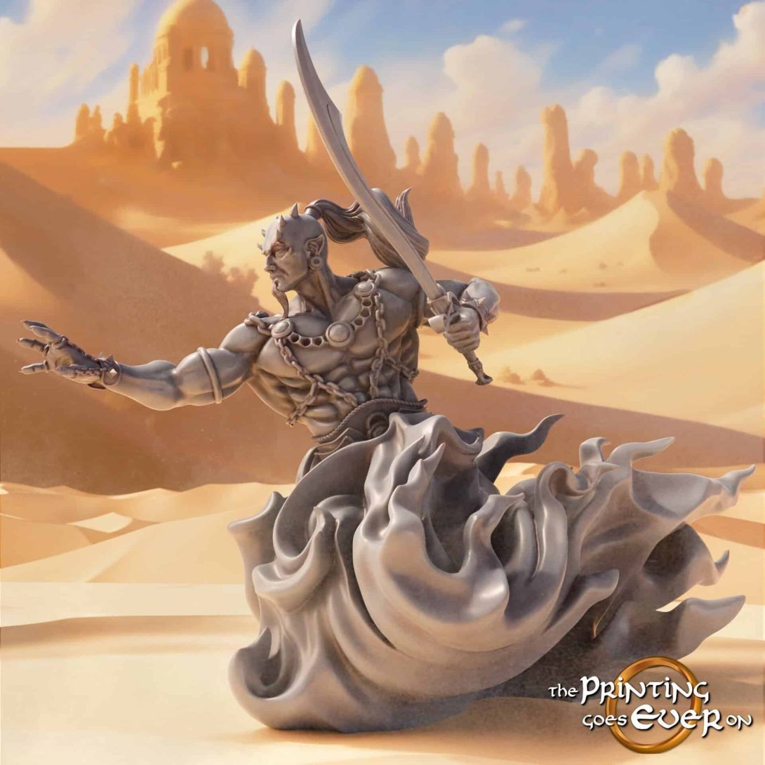Efreeti of the East by The Printing Goes Ever On - Forgemaster Miniatures