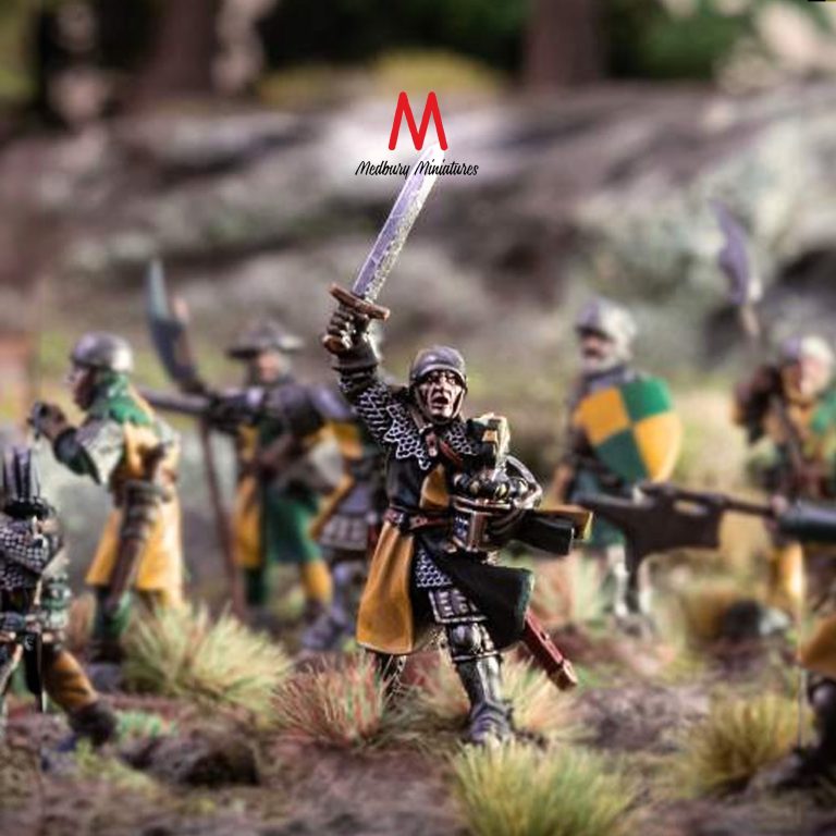 Medieval knight by Medbury Miniatures