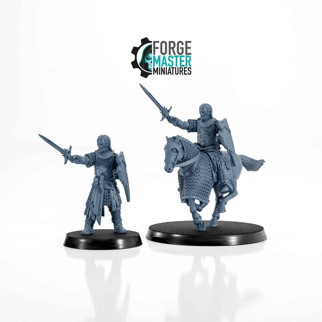 Dark Elf Necromancer by Forgemaster Miniatures