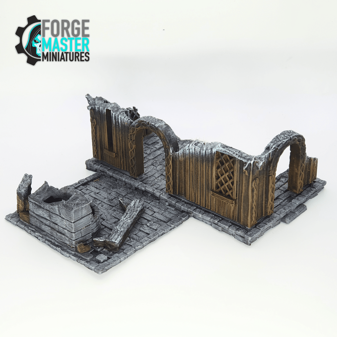 Saxonia Blacksmith Ruins by Conquest Creations