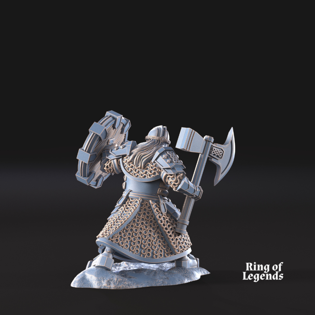 Kalak Dwarves Command Group by Davale Games