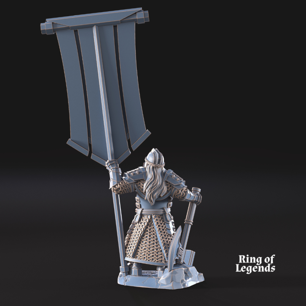 Kalak Dwarves Command Group by Davale Games