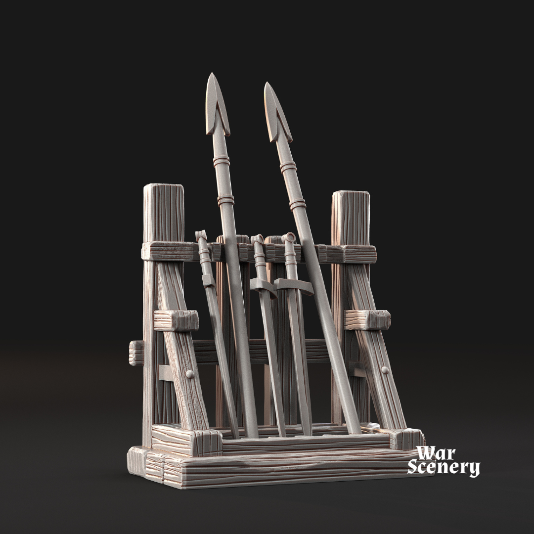 Weapons Racks by Davale Games
